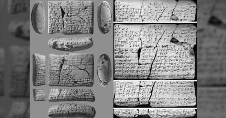 4,000-year-old clay tablets feature traces of lost language – YogaEsoteric