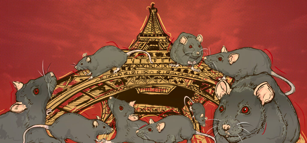 Parisul, orașul iubirii și „diversității”: oameni, șobolani, ploșnițe ...